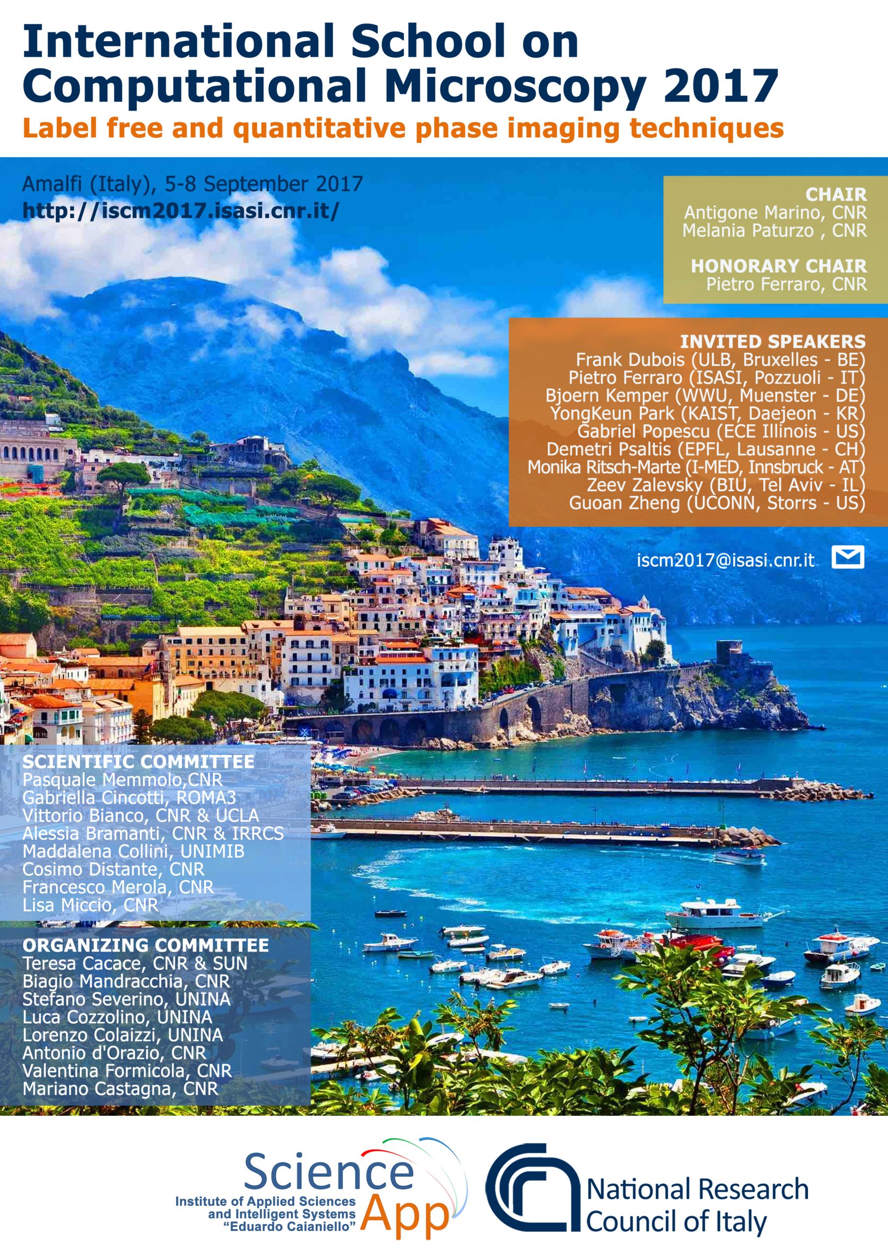 1th International School on Computational Microscopy 2017 - ISASI